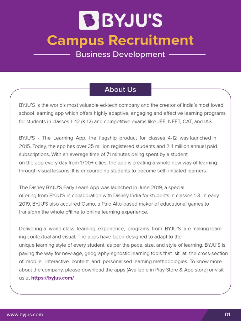 BYJUS | PDF | Communication | Cognition