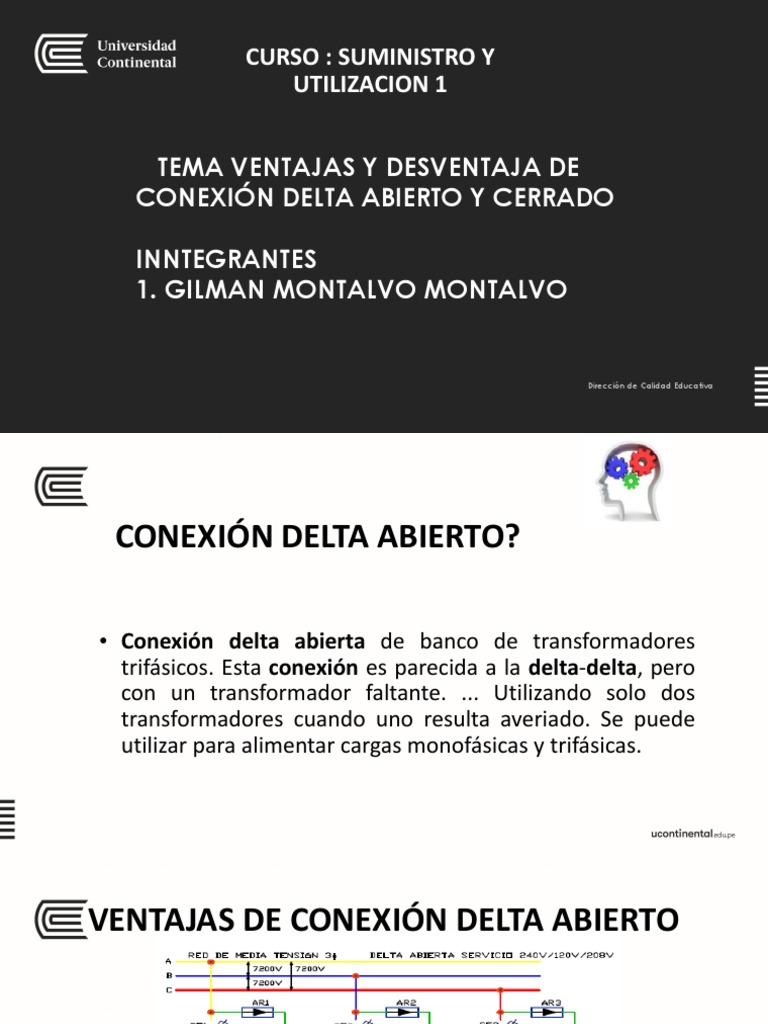 Delta Abierto | PDF | Transformador | Corriente eléctrica