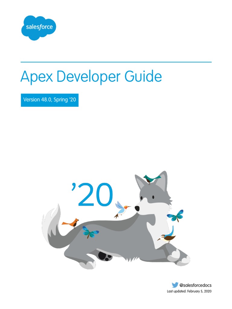 Salesforce Apex Language Reference PDF | PDF | Salesforce.Com | Application Programming Interface