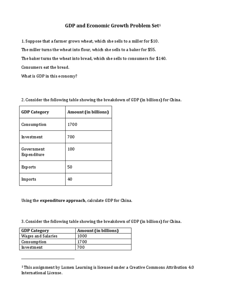 06 GDP and Economic Growth | PDF | Real Gross Domestic Product | Gross ...