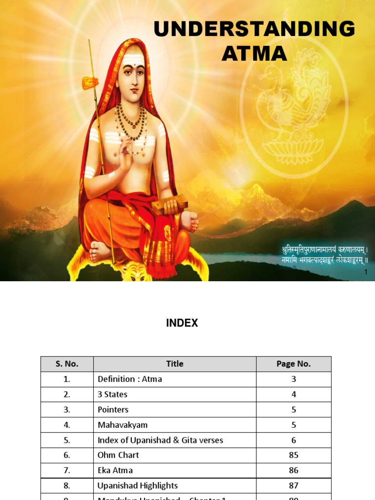 Understanding Atma | PDF | Ātman (Hinduism) | Brahman