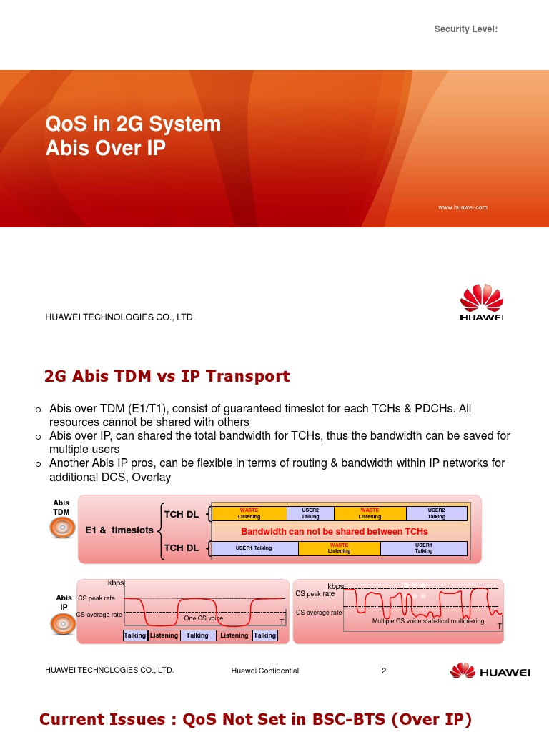 QoS in 2G Abis Over IP | PDF | Quality Of Service | Internet Protocols