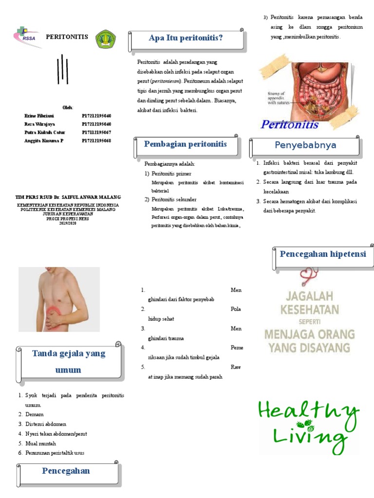 Leaflet Peritonitis | PDF