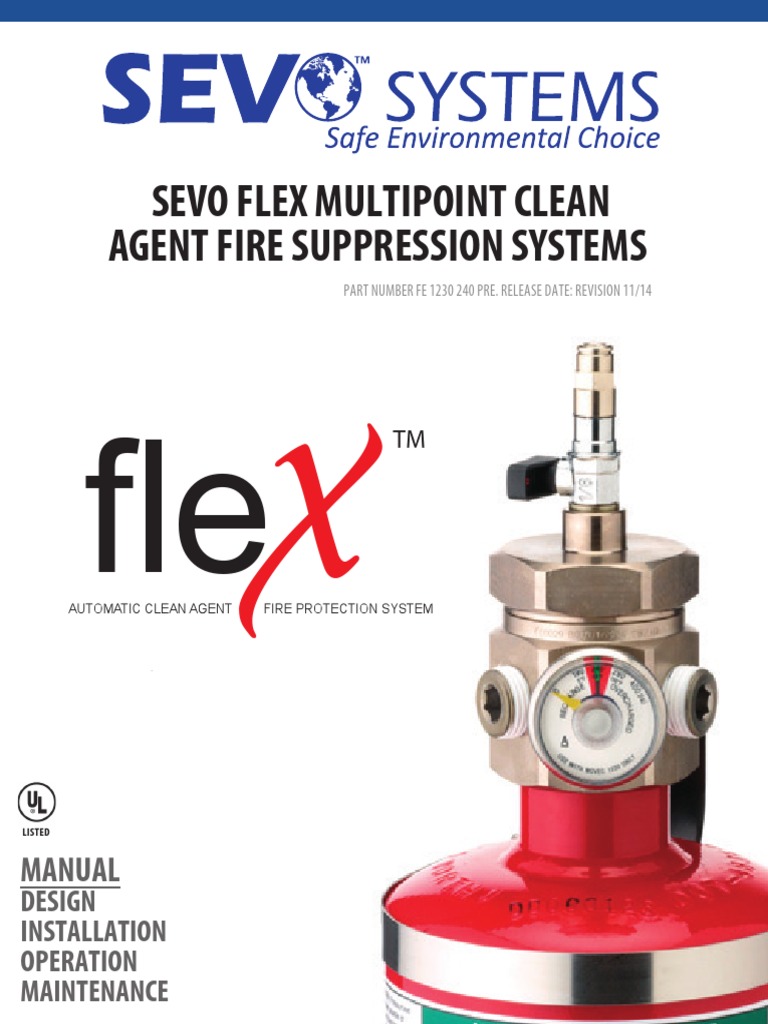 1 UL SEVO Flex Manual PDF | PDF | Valve | Toxicity