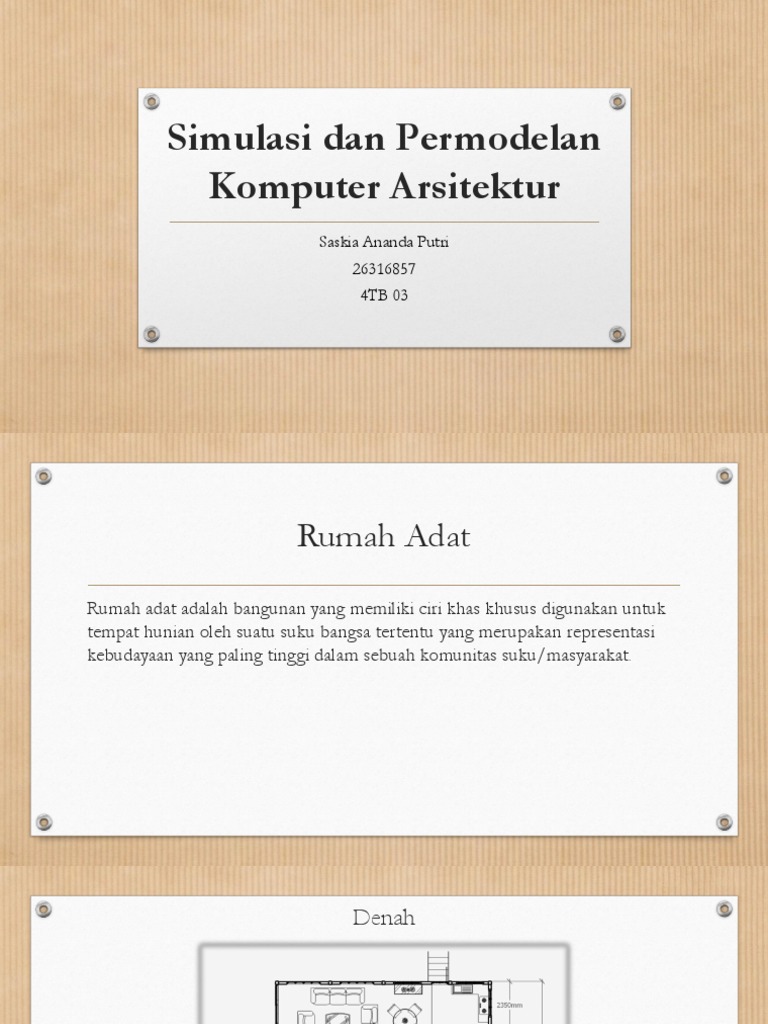 Simulasi Dan Permodelan Komputer Arsitektur | PDF