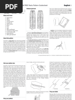 Anatomy of Pants: Key Components Explained | PDF | Trousers | Seam (Sewing)