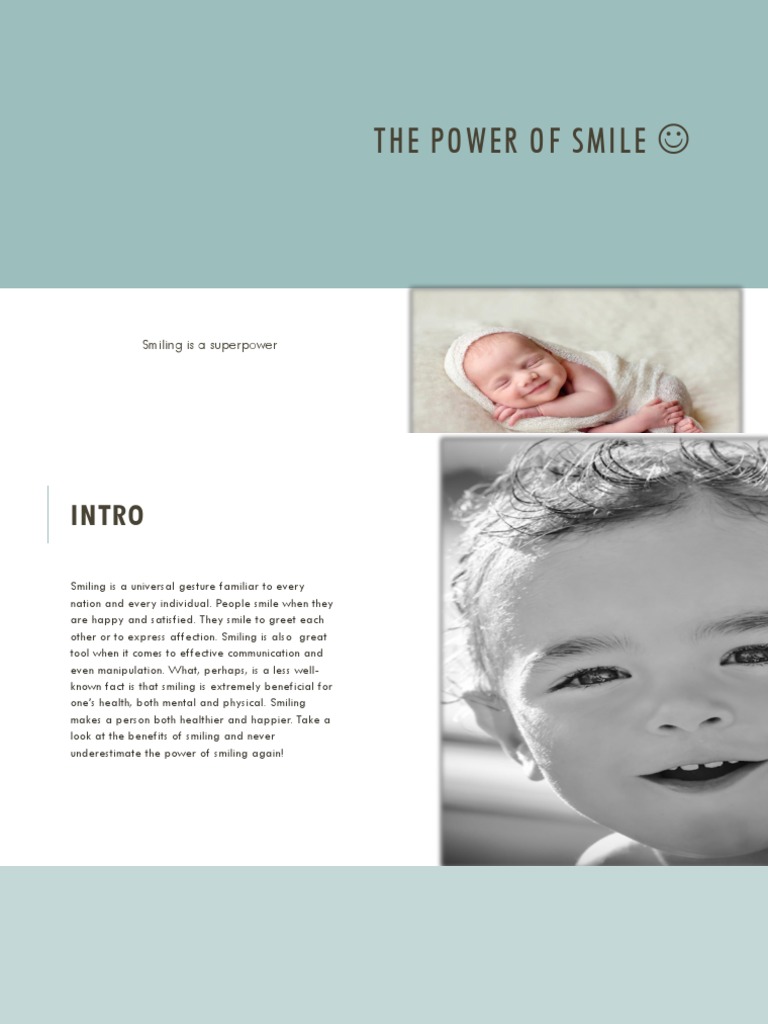 The Power of Smiling for Wellness | PDF