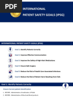 LAB NPSG Chapter 2025 | PDF | Preventive Healthcare | Infection