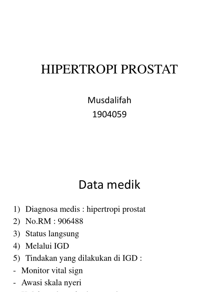 Hipertropi Prostat | PDF