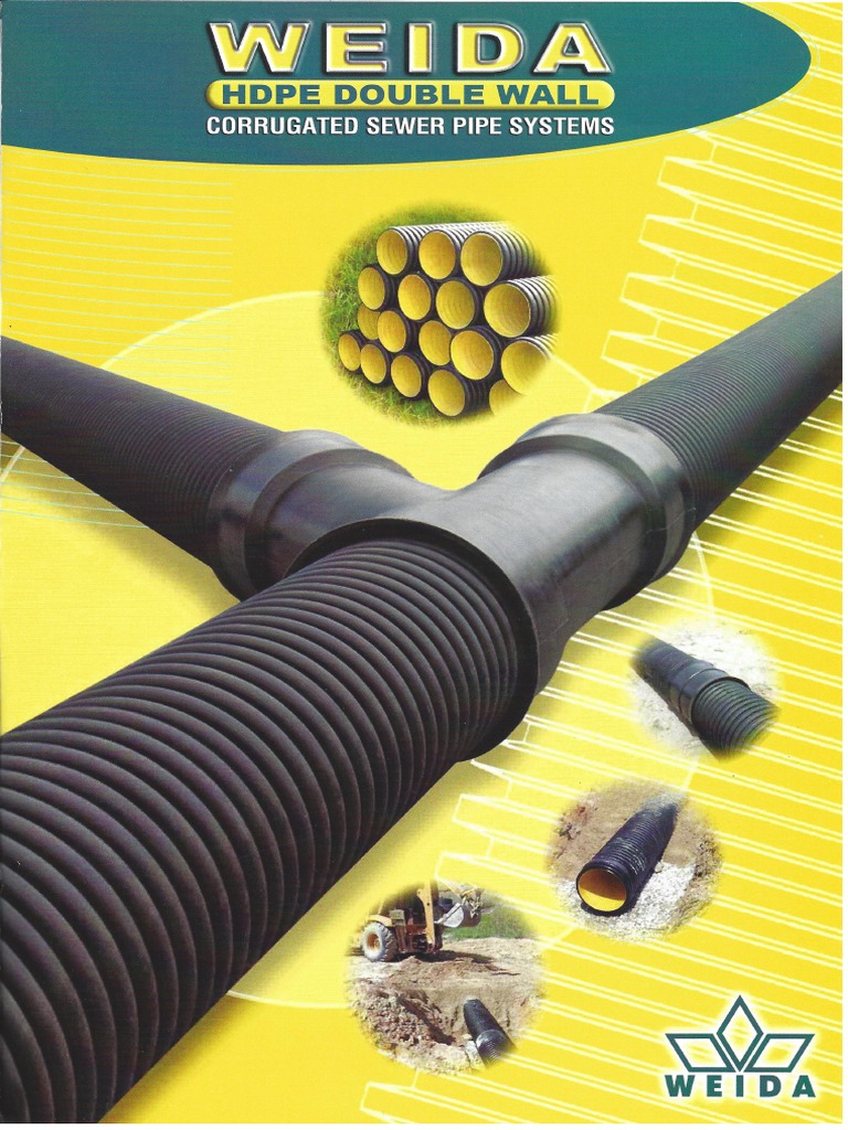 Weida HDPE Double Wall Corrugated Sewer Pipe. | PDF