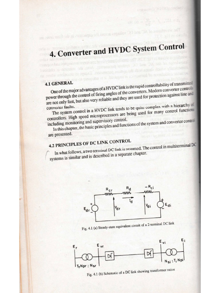 HVDC Control Unit 3 | PDF