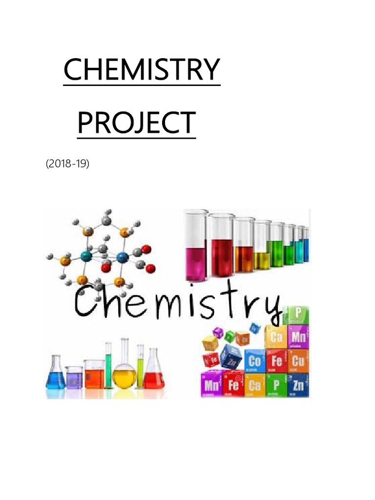 CHEMISTRY PROJECT Correction | PDF | Art