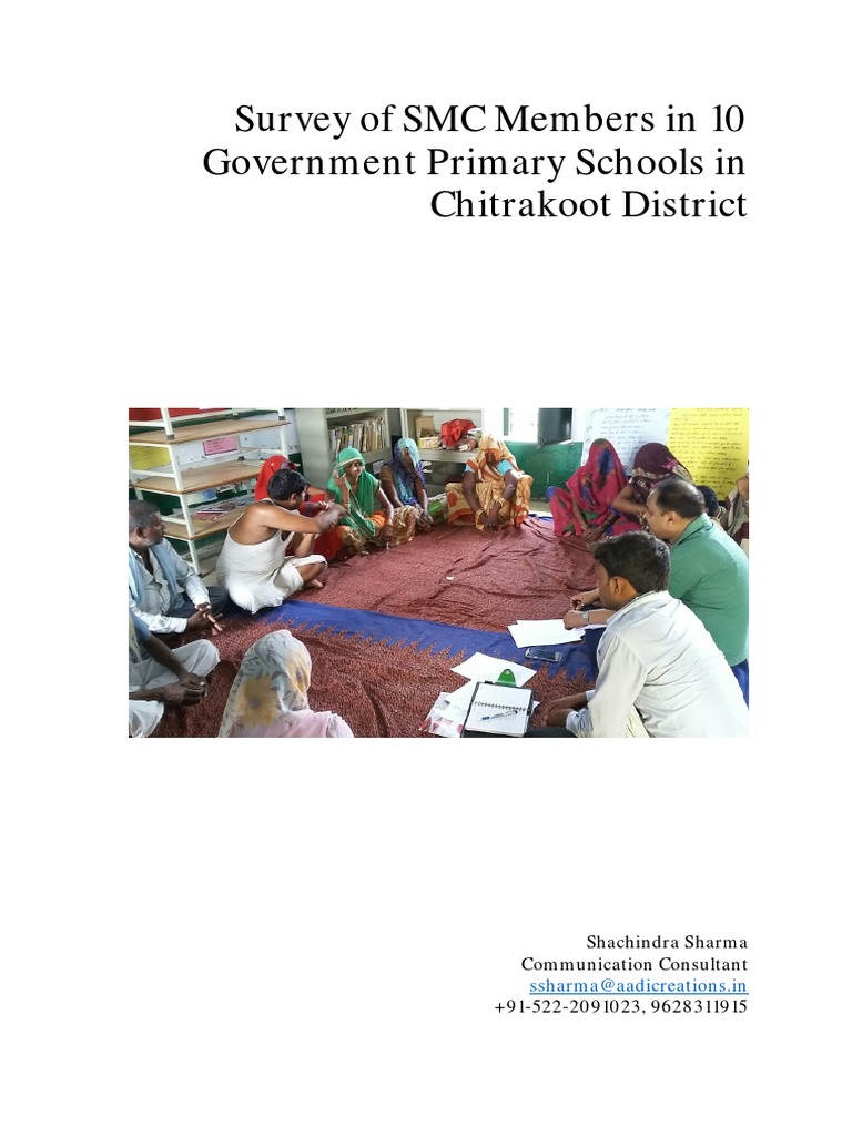SMC Survey Report | PDF | Focus Group | Teachers