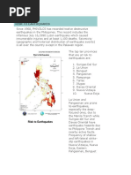 Earthquake Hazard Map: The Top Ten Provinces That Are Most Prone To ...