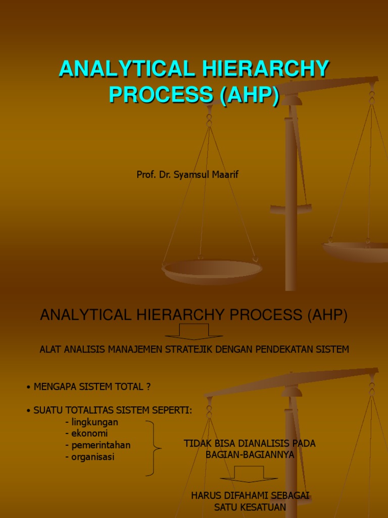 Ahp Pdf