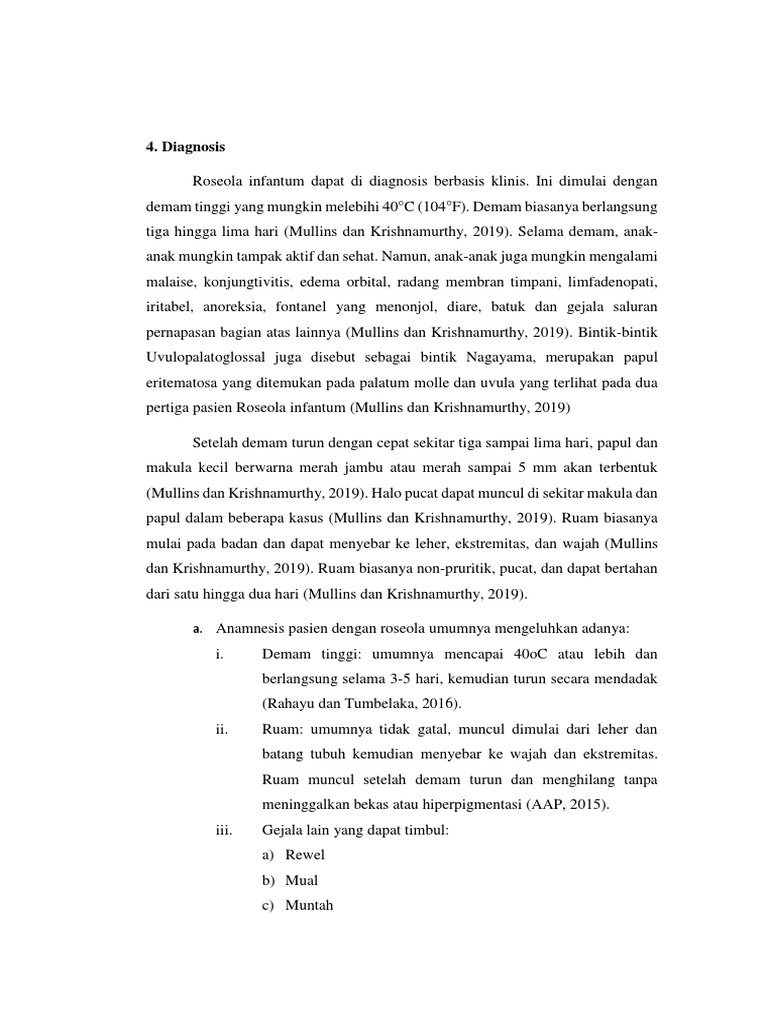 Roseola Infantum | PDF | Kesehatan Holistik | Sains & Matematika