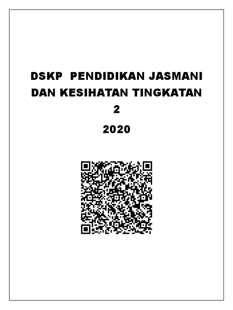QR Code DSKP PJK T2 | PDF
