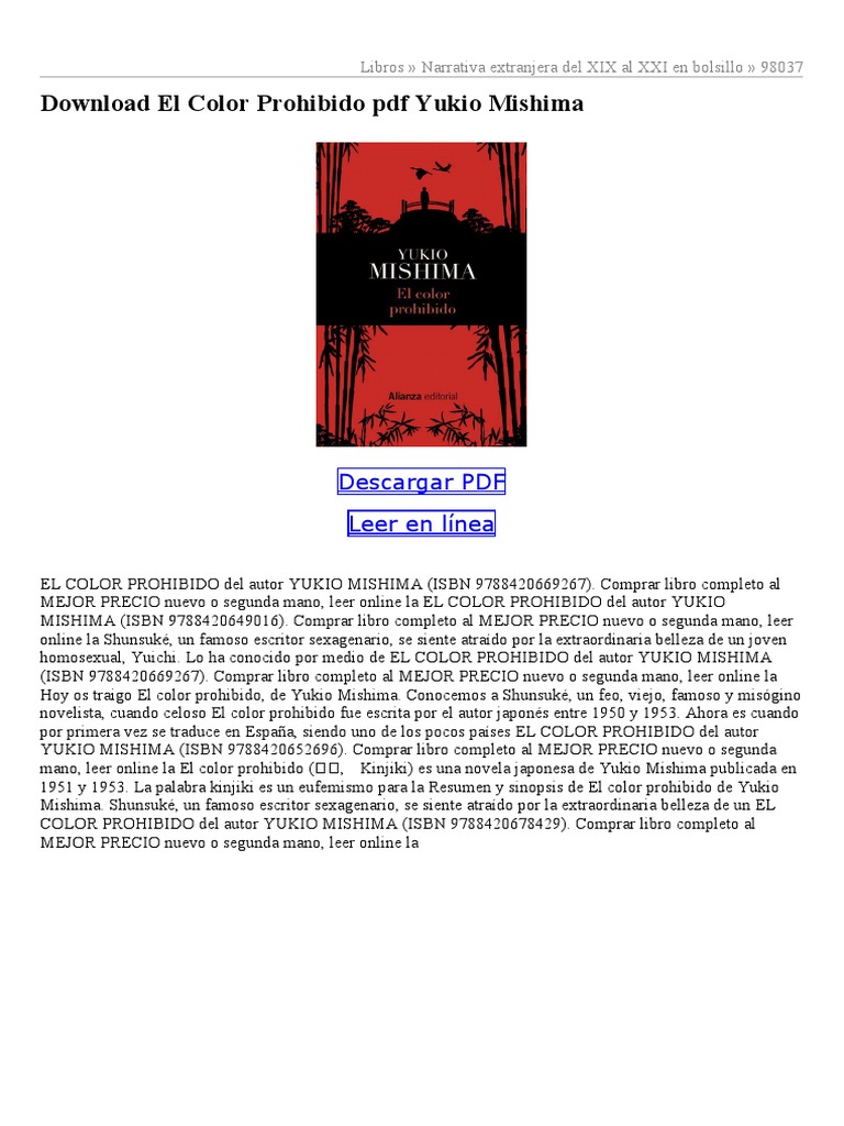 El Color Prohibido | PDF