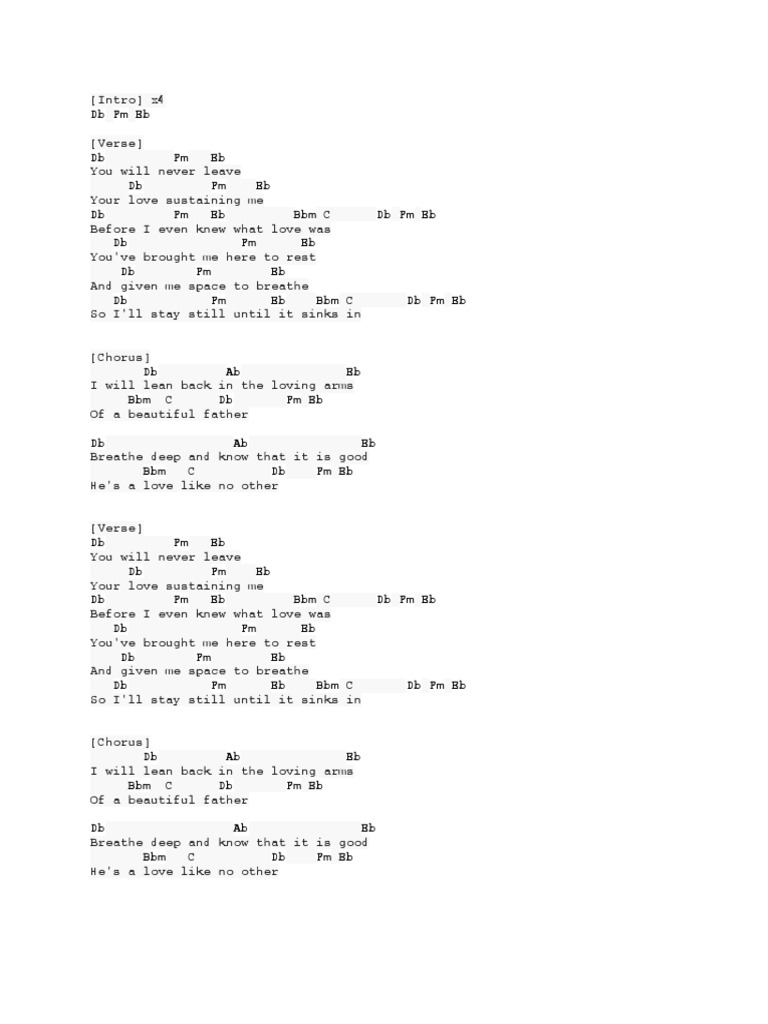 Lean Back - Dion Davis | PDF