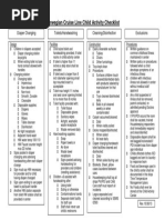 Daily Cleaning and Disinfectant of High Touch Area Inspection Checklist ...