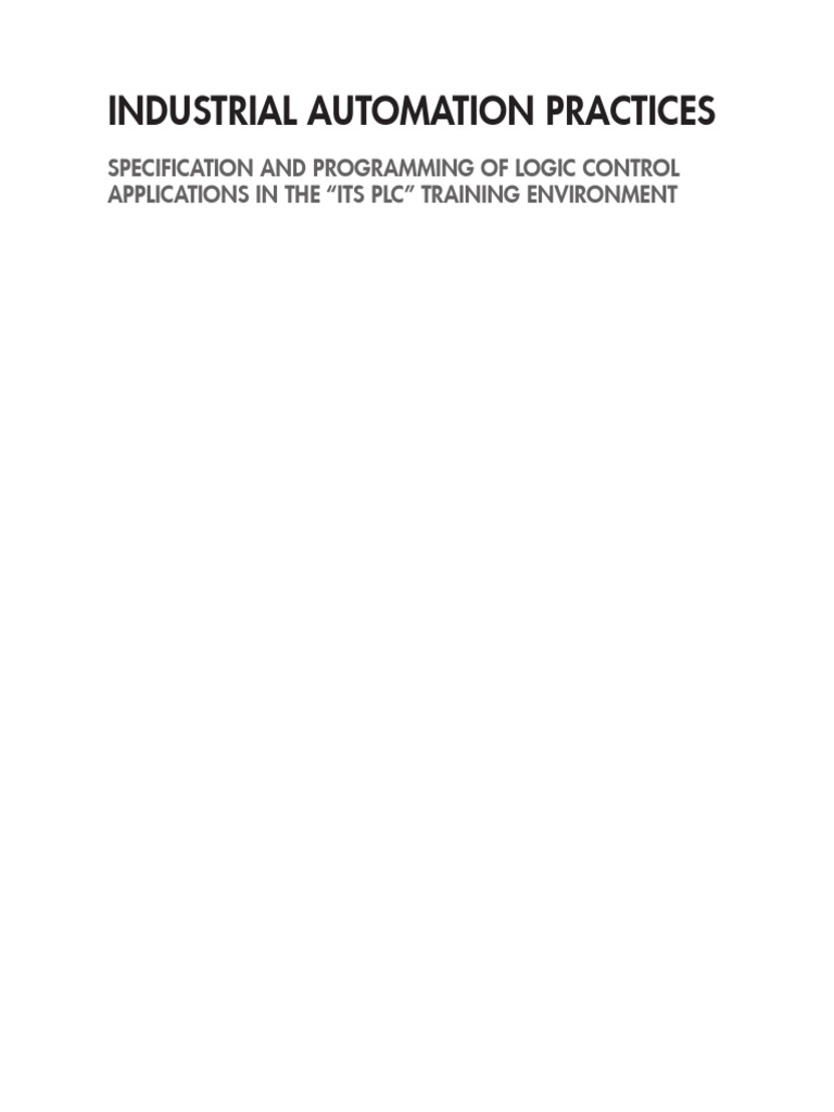 Its PLC PDF | PDF | Programmable Logic Controller | Automation