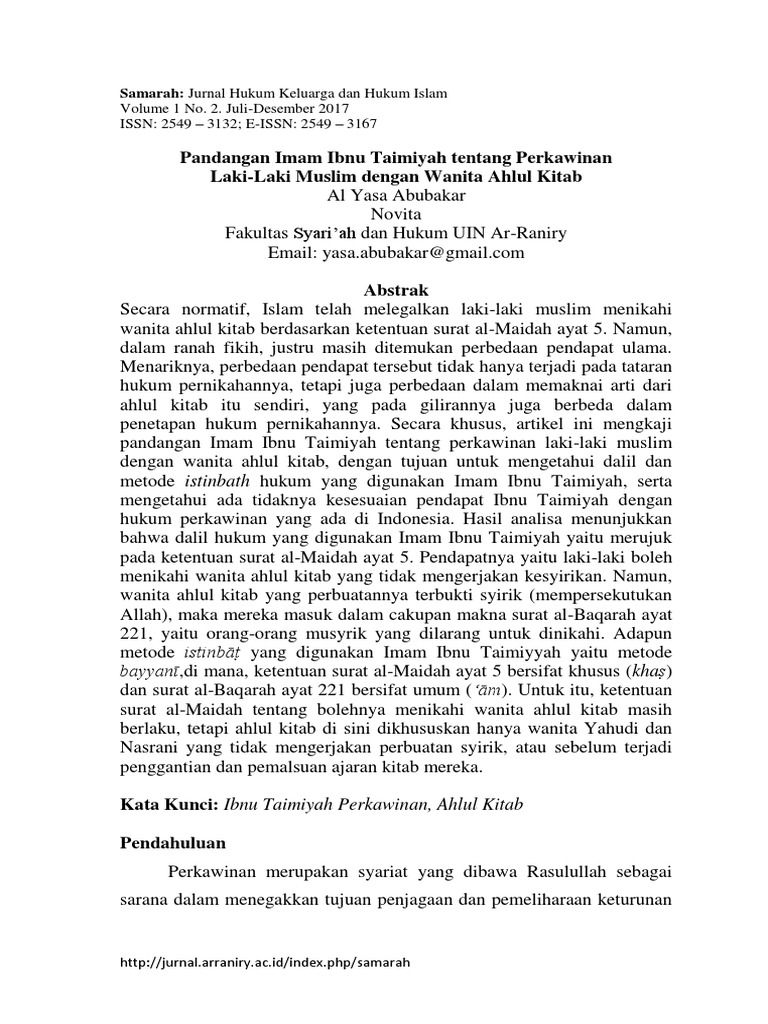 Ahlul Kitab Ibnu | PDF