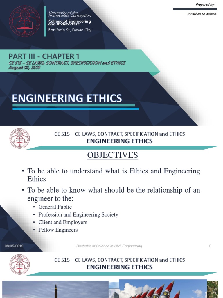 Engineering Ethics | PDF | Engineering | Civil Engineering