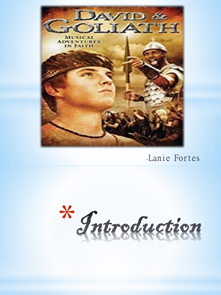 DAVID AND GOLIATH (Recovered) | PDF