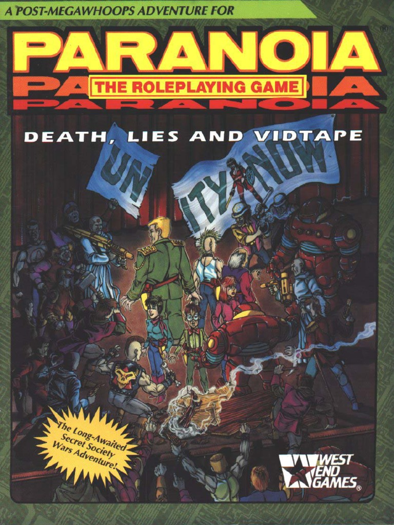 Paranoia - Death, Lies, and Vidtape PDF | PDF