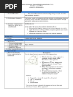 Semi-Detailed Lesson Plan - Distance and Midpoint Formula Grade 10 ...