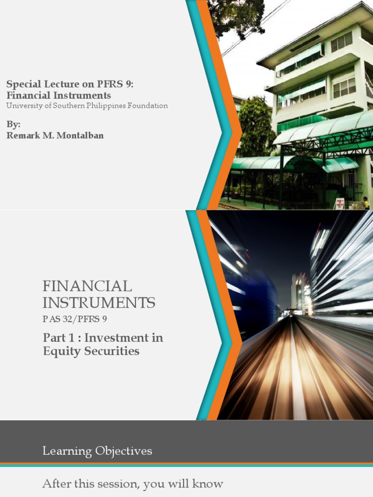 Pas 32 PFRS 9 | Download Free PDF | Dividend | Bonds (Finance)