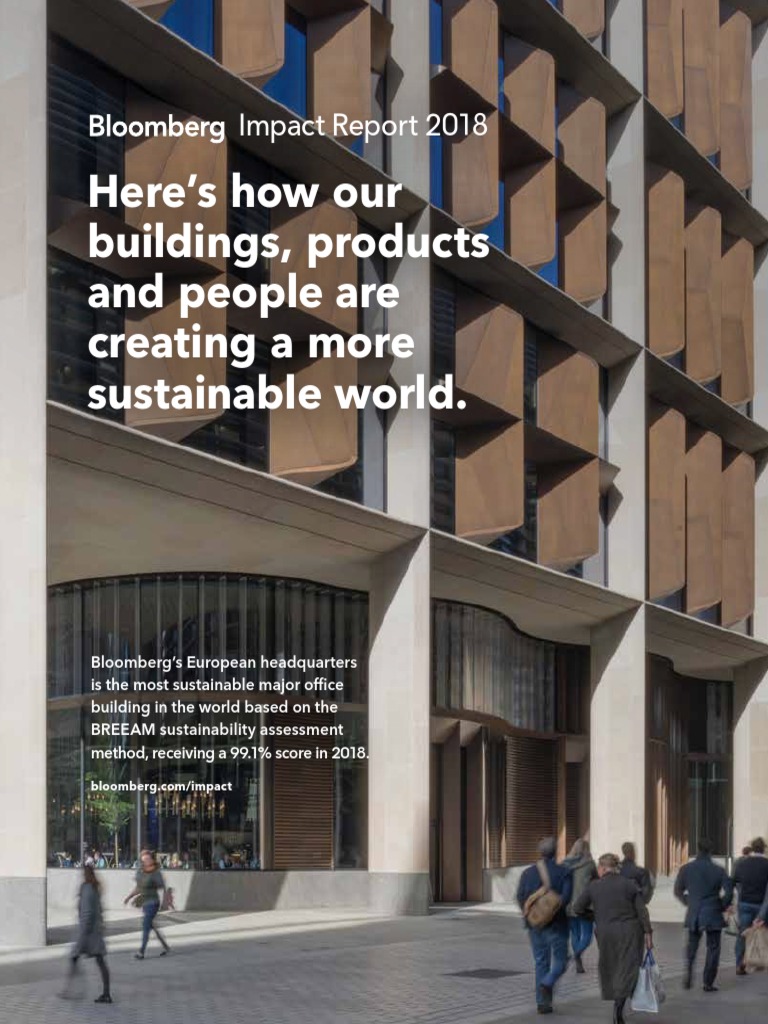 Bloomberg Impact Report | PDF | Bloomberg L.P. | Sustainability
