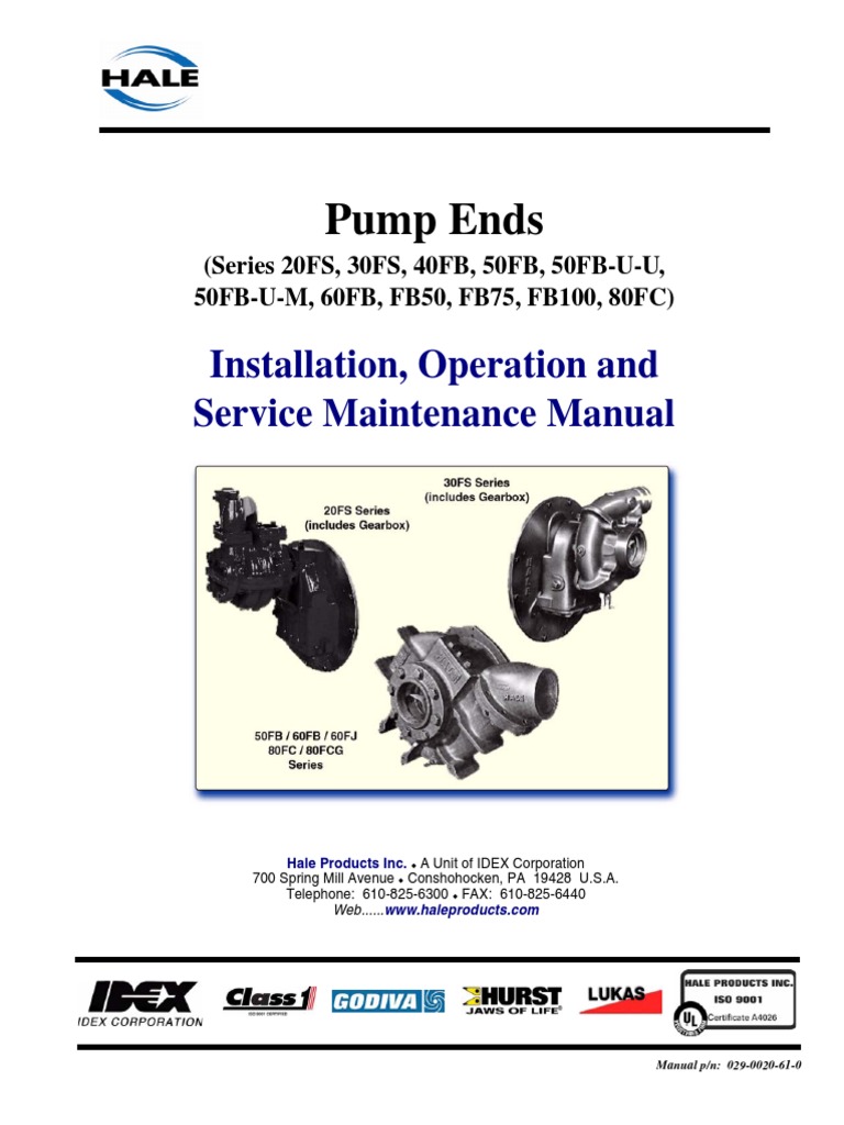 Bombas HALE SCI PDF | PDF | Pump | Valve