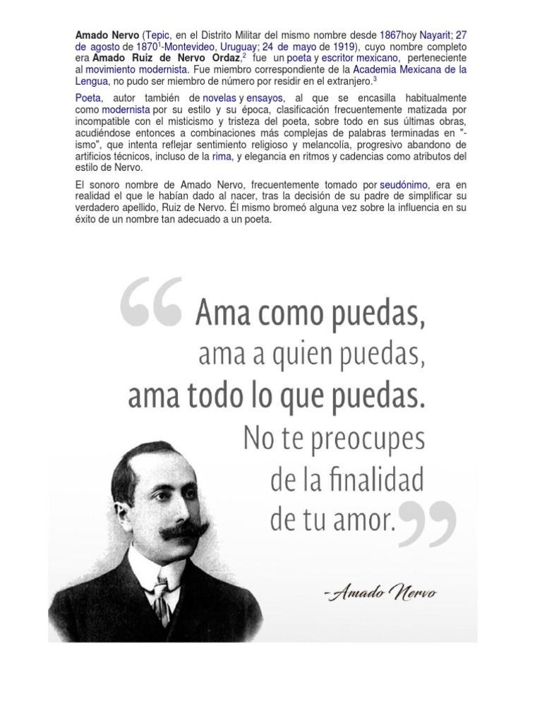 Amado Nervo | PDF