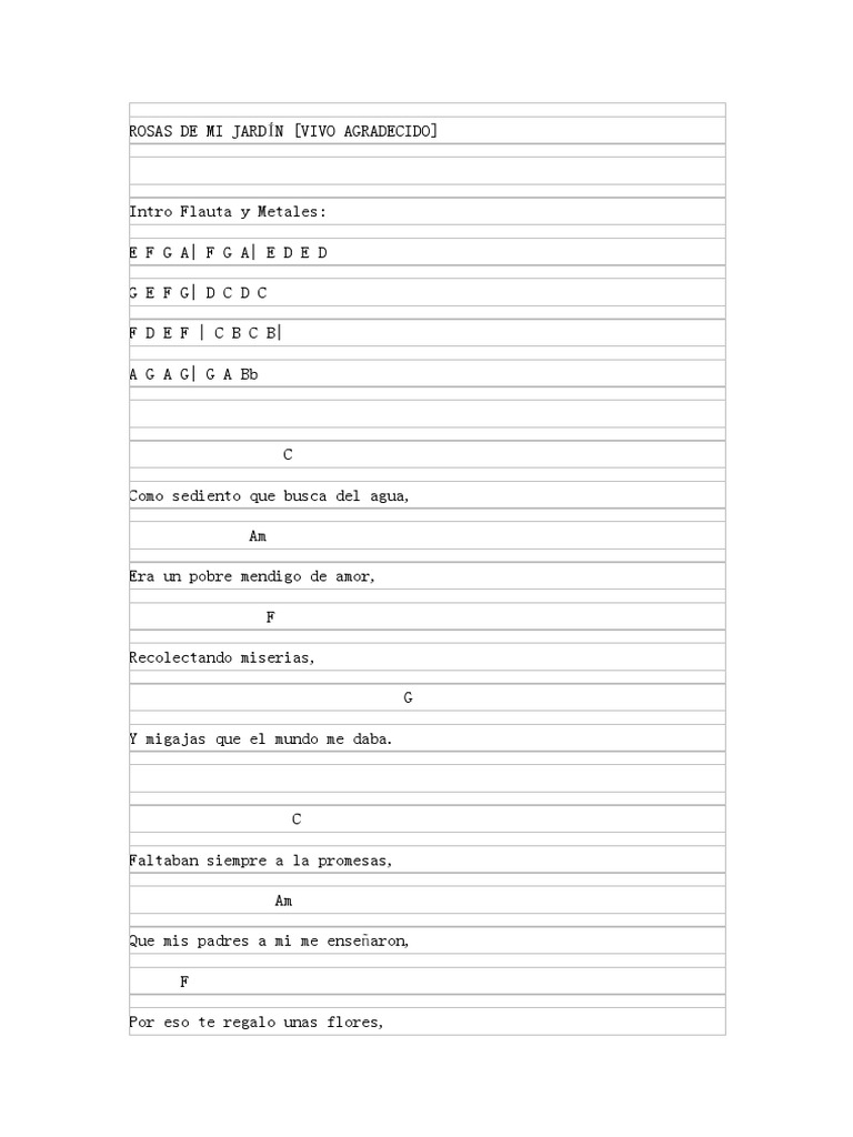 Vivo Agradecido | PDF