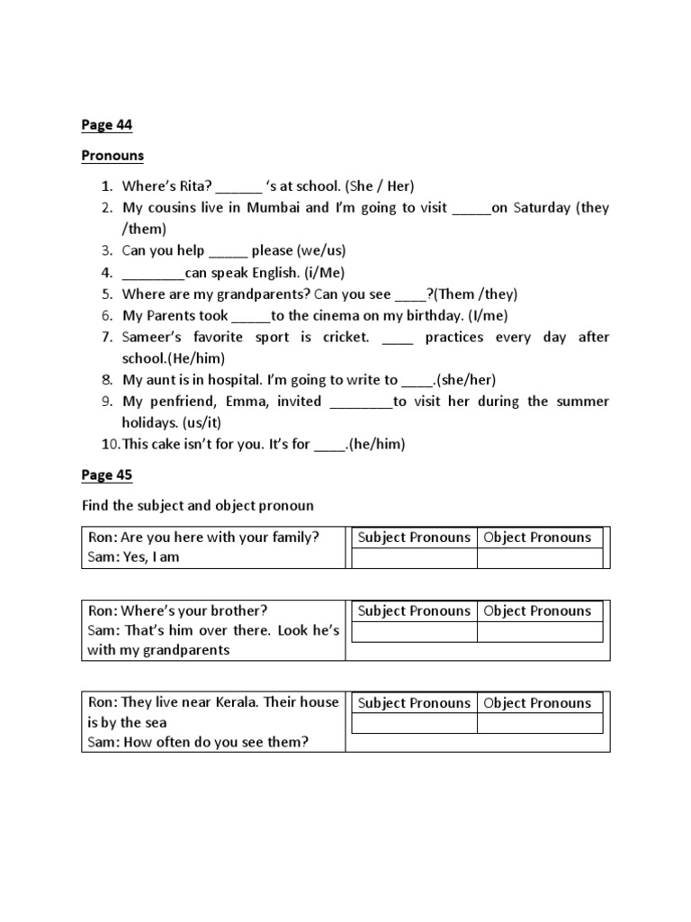 English-Grammer - Exercise | PDF | Verb | Language Mechanics