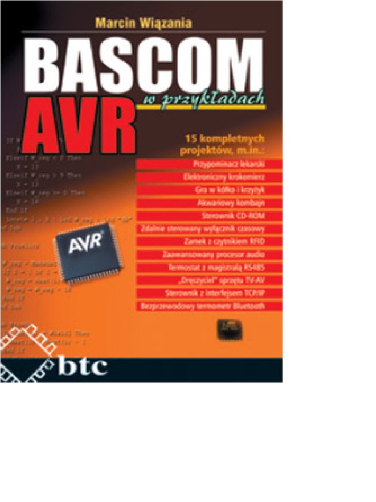 BASCOM AVR W Przykładach - Marcin Wiązania E-Book | PDF