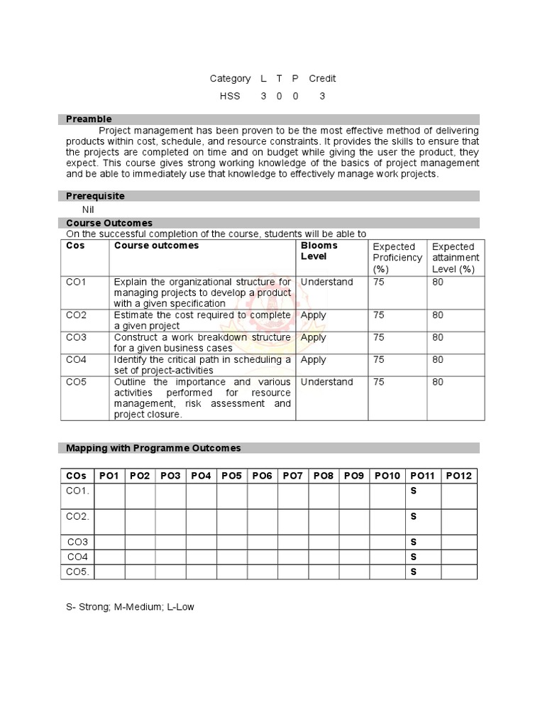 Project Management | PDF | Project Management | Economies