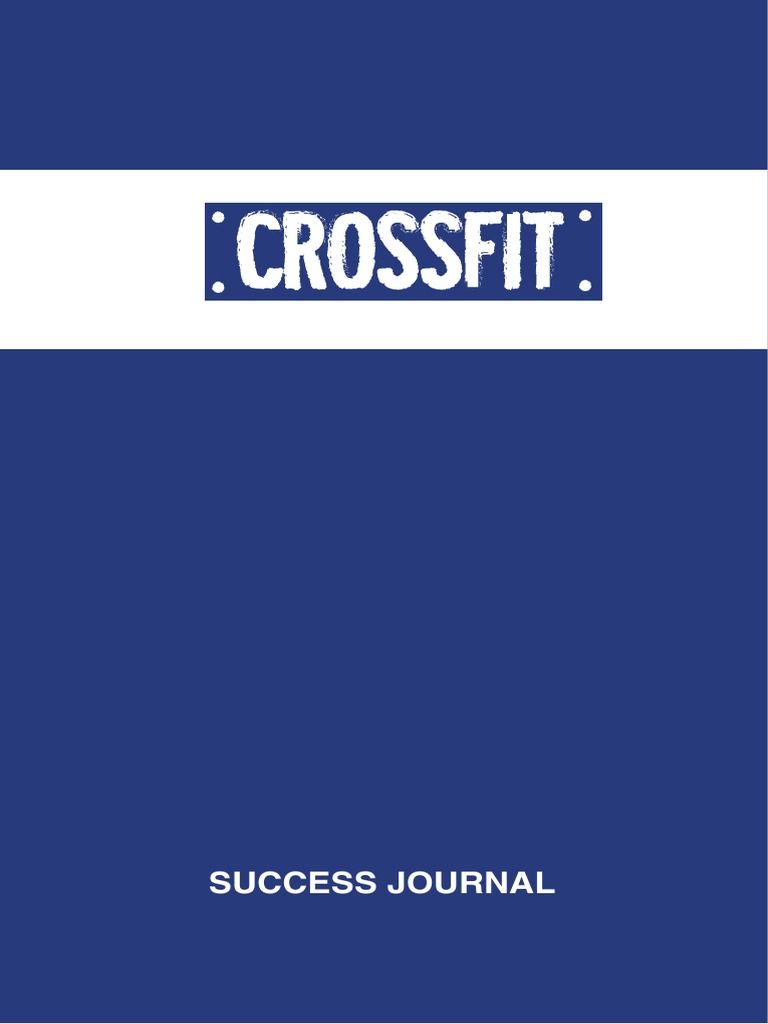 CrossFit Wod Tracking Journal | PDF | Meal | Lunch