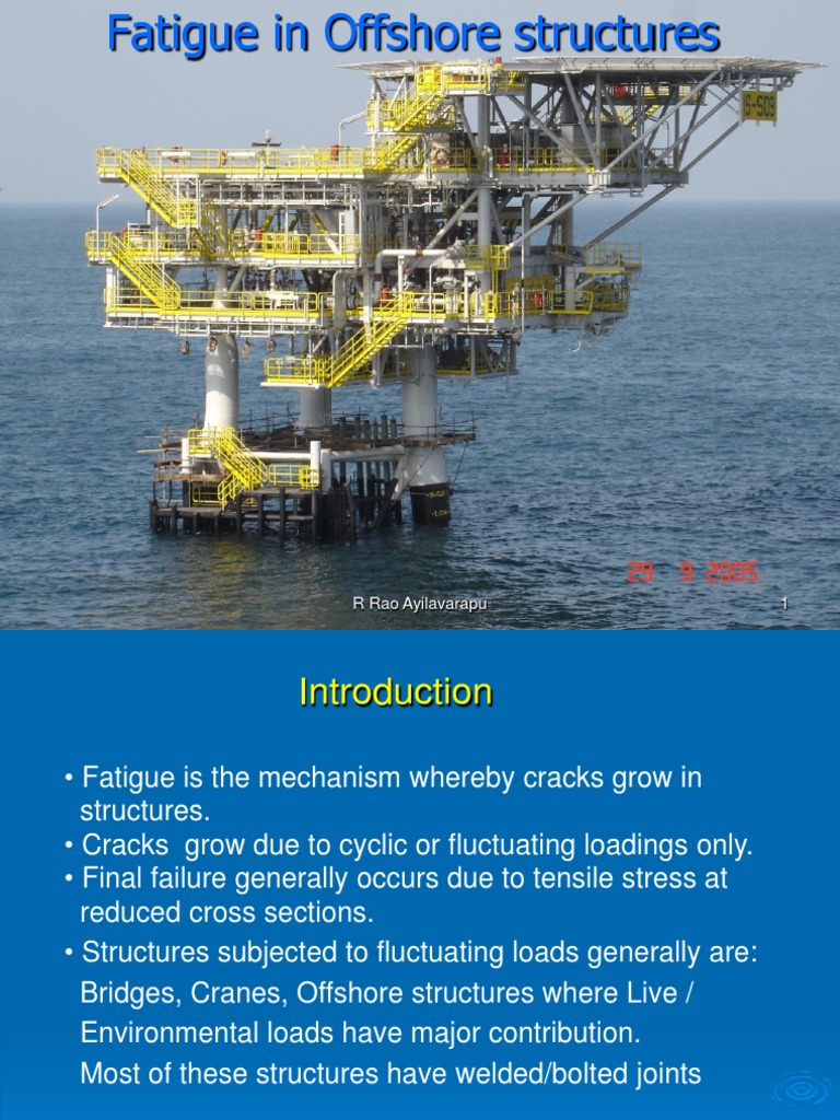 Fatigue in Offshore Structures | PDF | Fracture | Fatigue (Material)