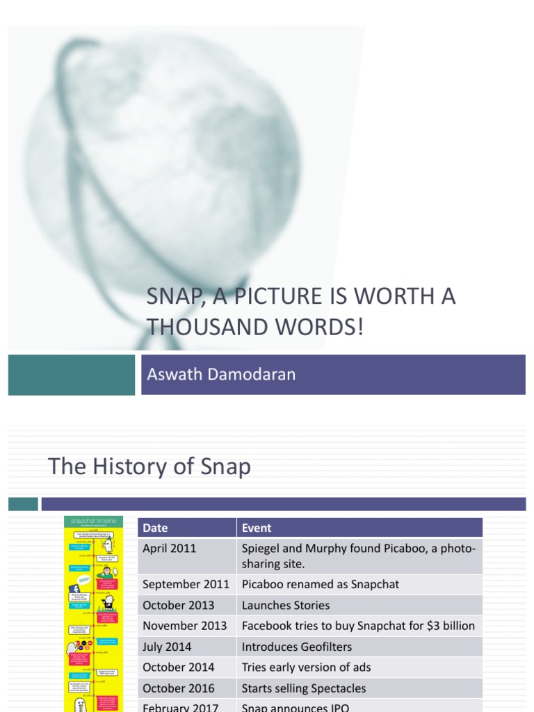 Snap IPO | PDF | Snapchat | Economies