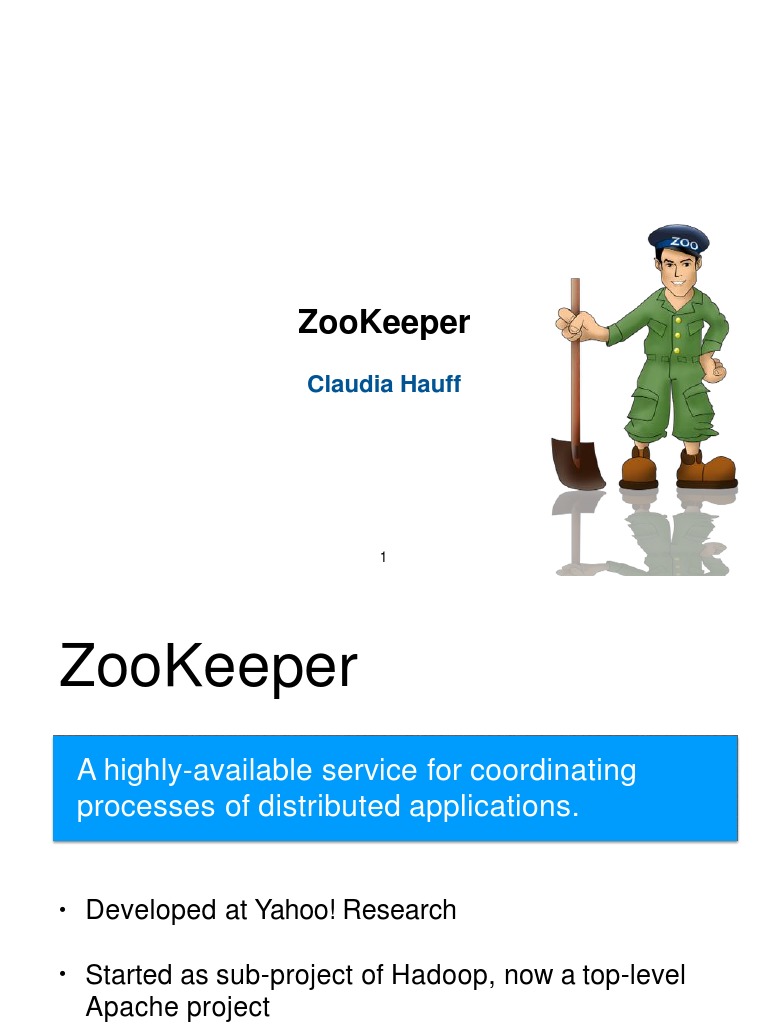 Zookeeper | PDF | Apache Hadoop | File System
