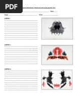 Cap. 2 Proceso Rorschach en Exner | PDF | Información | Sicología