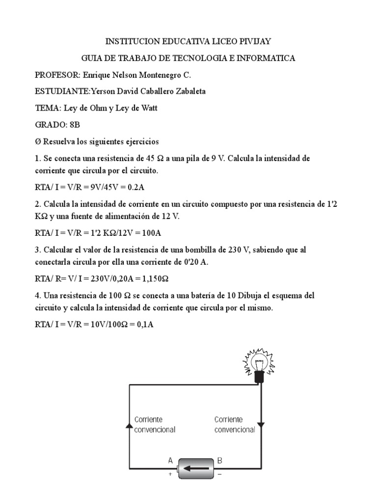 Erca | PDF | Voltio | Energia electrica
