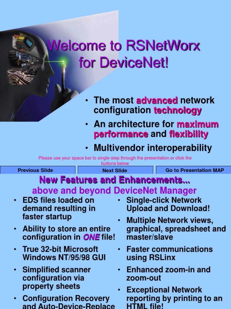 2005 RSNetWorx For Devicenet Tutorial | PDF | Device Driver | Point And ...