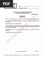 2025 Science Bece | PDF