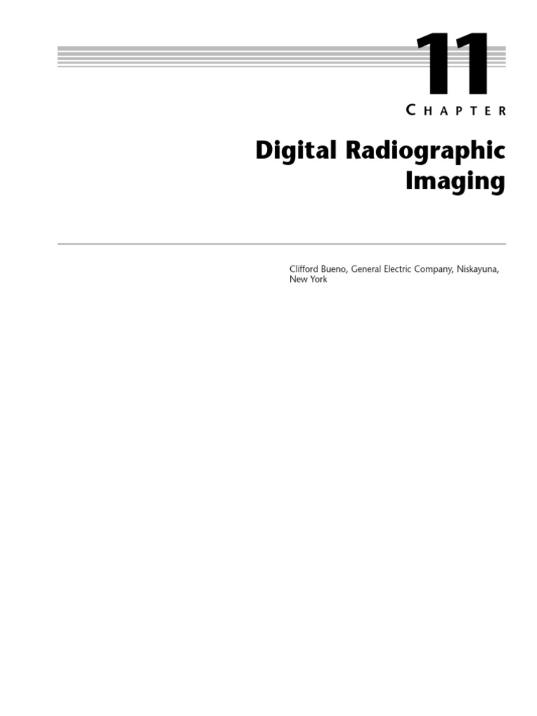 RT11 PDF | PDF | Radiography | Digital Imaging