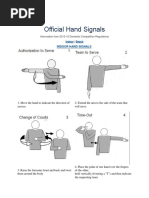 US Army Manual - TC-3-21.60 Visual Signals Manual | Hand | United ...