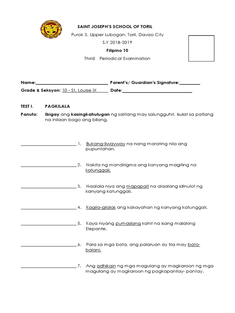 3rd Period | PDF