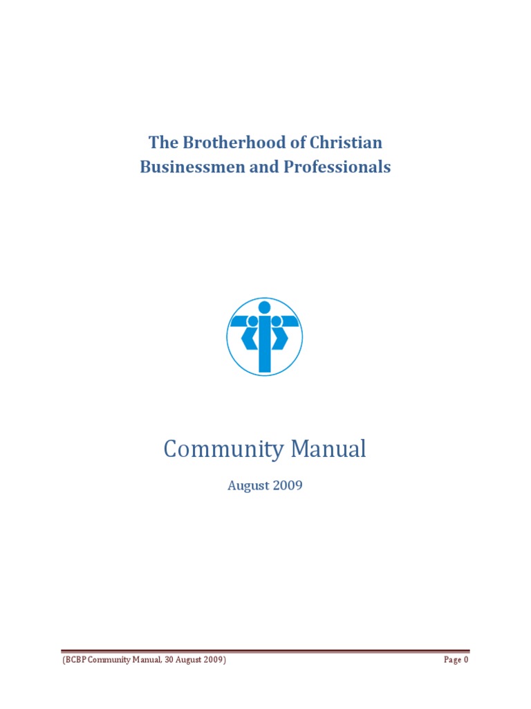 1 BCBP Community Manual 2009pages1to112 PDF | PDF | Evangelism ...